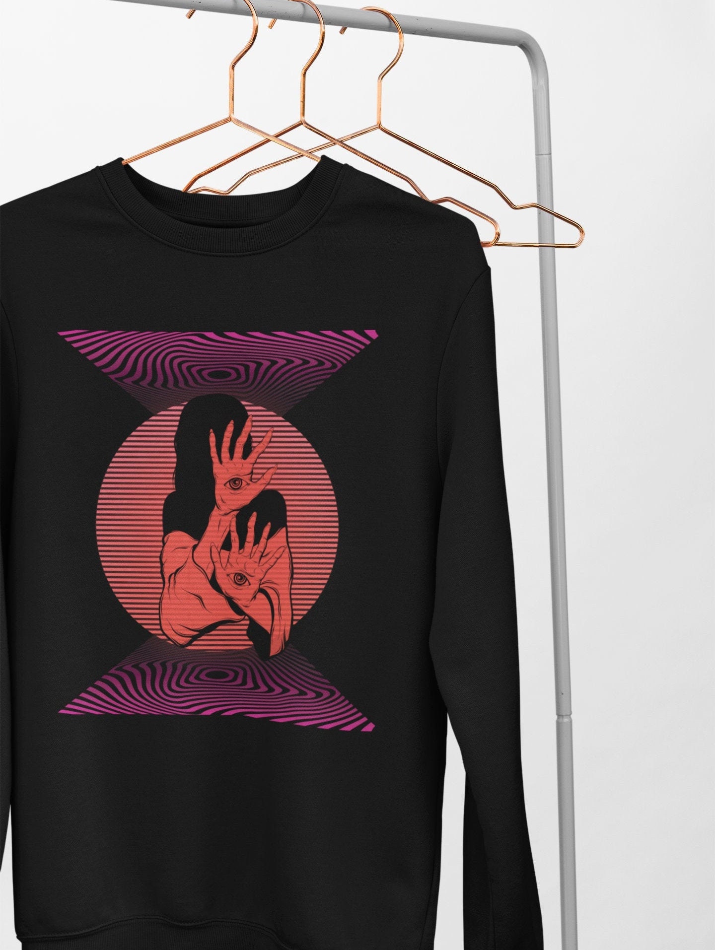 E Girl Sweatshirt Champion Hoodie | Fortune Teller | Oversized Crew ...