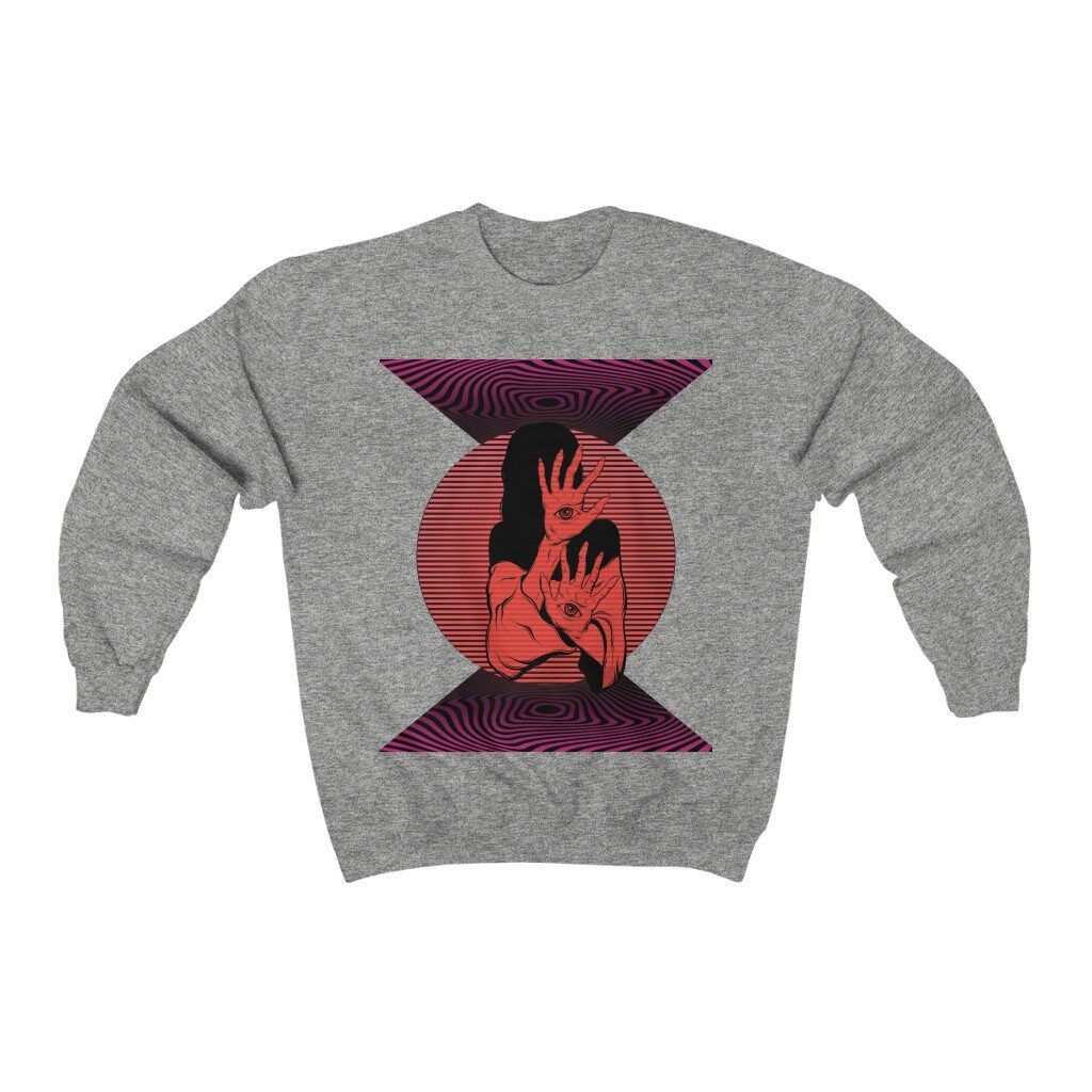 E Girl Sweatshirt Champion Hoodie | Fortune Teller | Oversized Crew ...