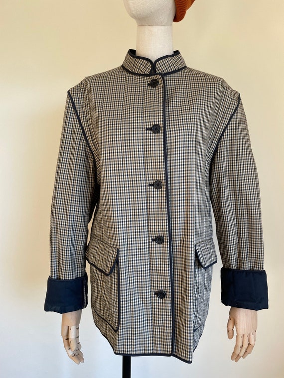 Vintage AQUASCUTUM Country Cottagecore Quilted Jacket… - Gem