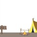 Camping Border PNG | Pdf Printable Digital Instant Download, for Photos ...