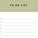 Notes Blank Template List Checklist Printable Digital Download for ...
