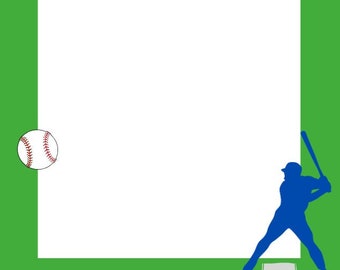 Baseball Border Paper Clipart Best