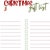 Pink Christmas Tree Border, Pdf PNG, Glam Christmas Frame Printable ...
