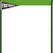 Football Border, Pdf, Printable Blank Sports Template Instant Download ...