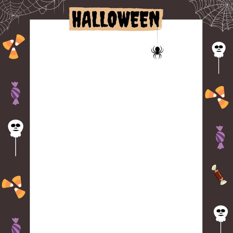 Halloween Photo Border - Etsy