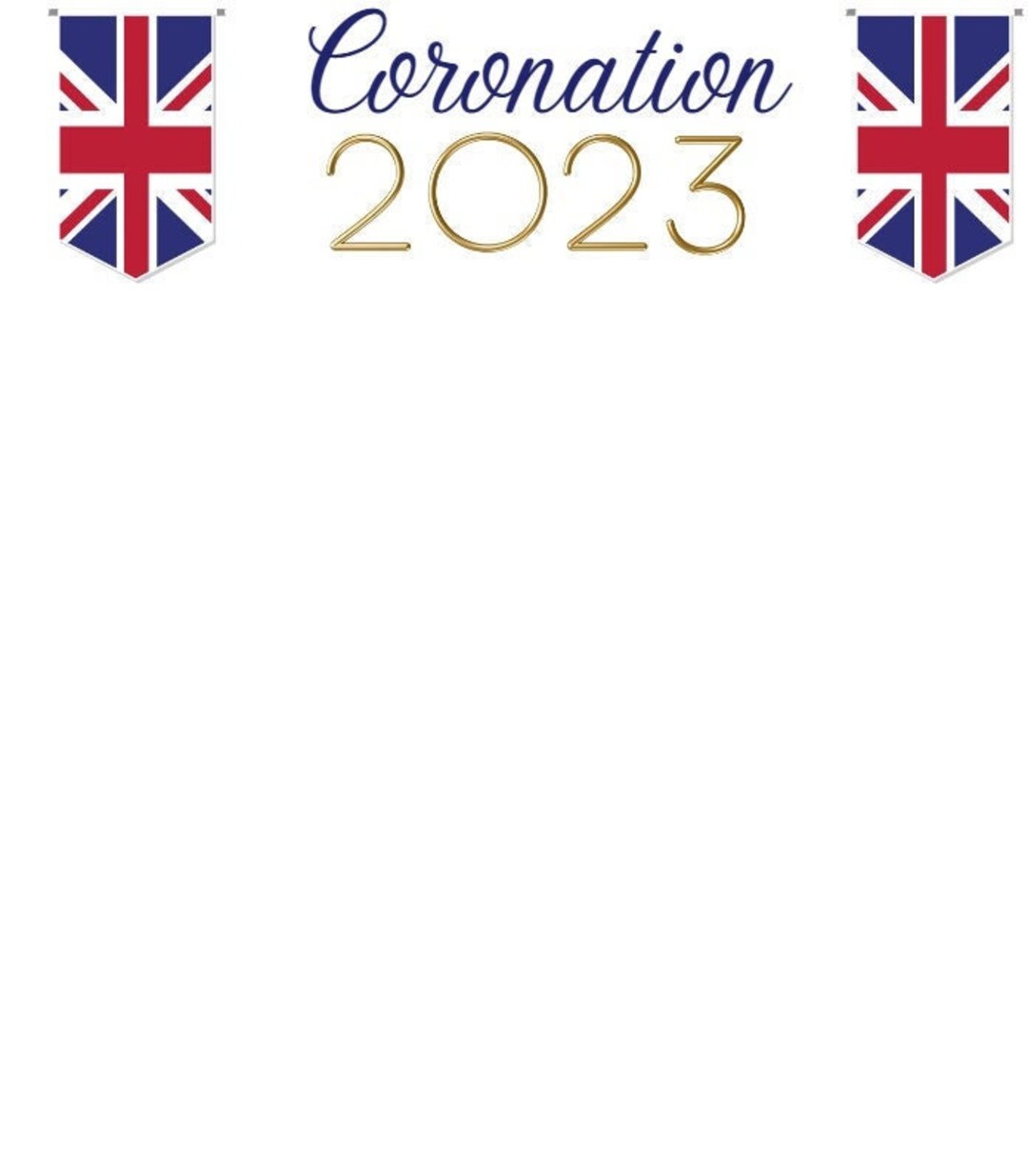 Coronation Border Printable Pdf | PNG Instant Download, Letterhead ...