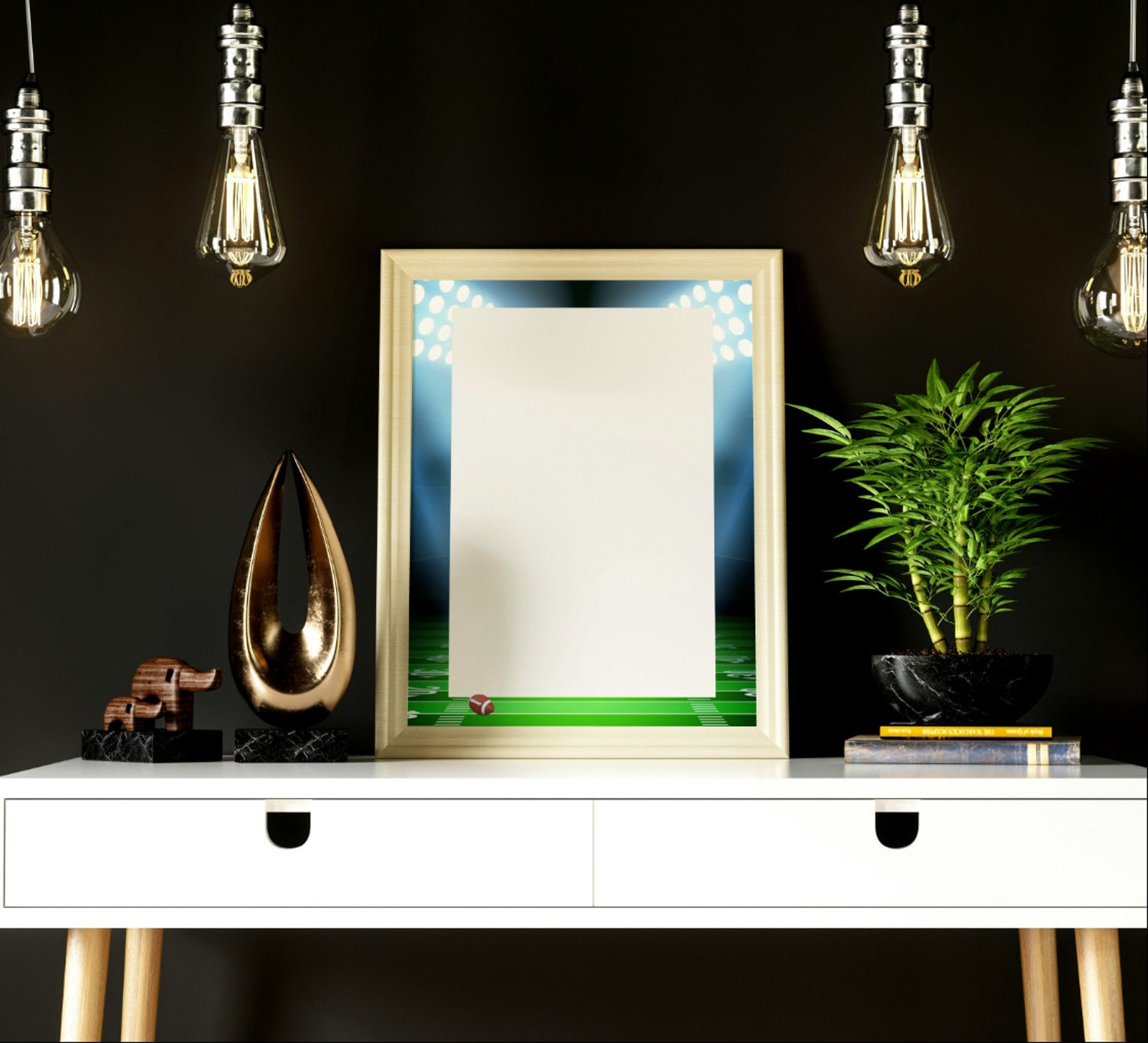 Football Stadium Border Pdf/png, Both A4 and US Letter Sizes, Gametime ...