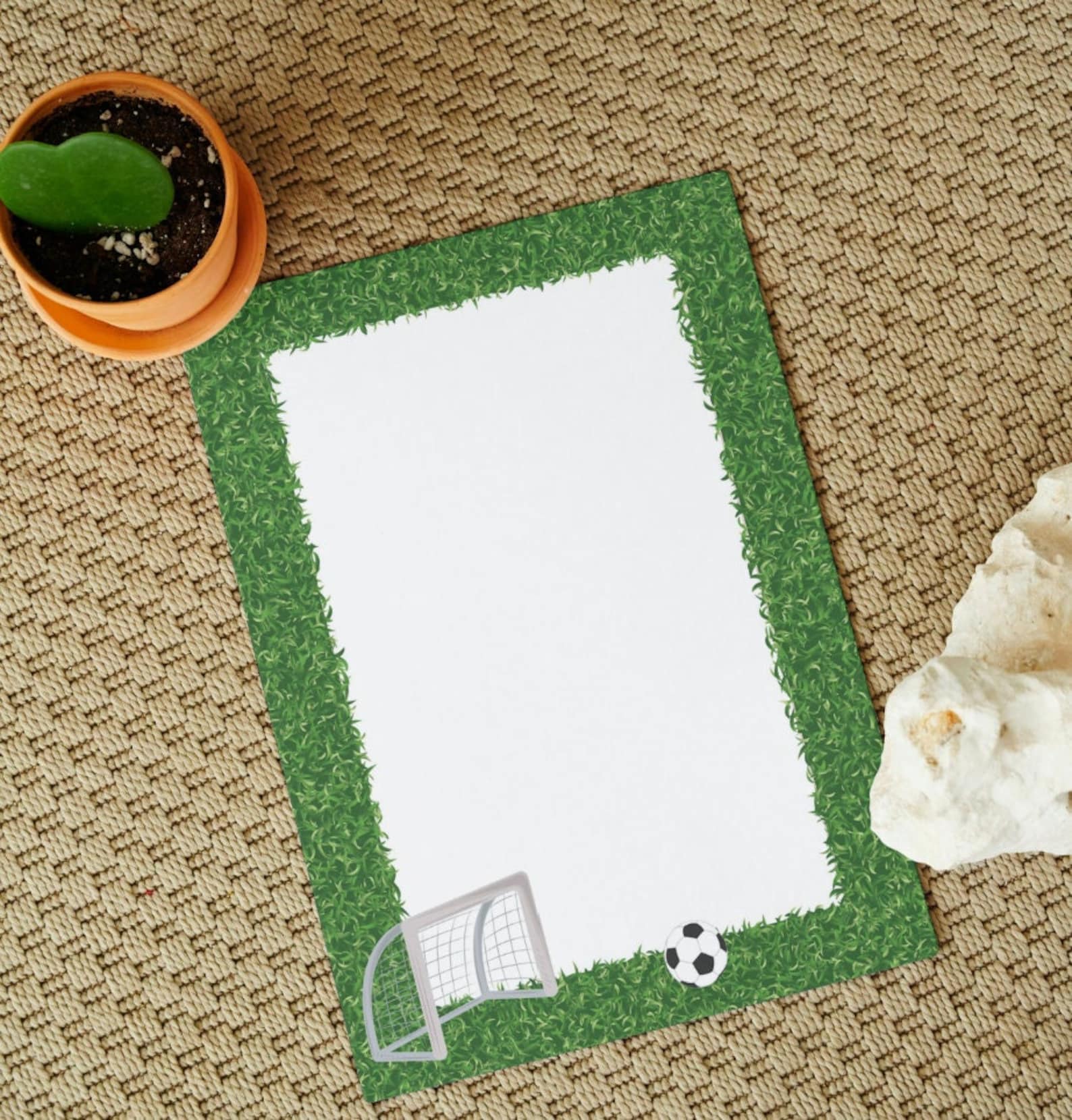 Soccer Border PNG | Pdf Printable Instant Download, for Sports ...