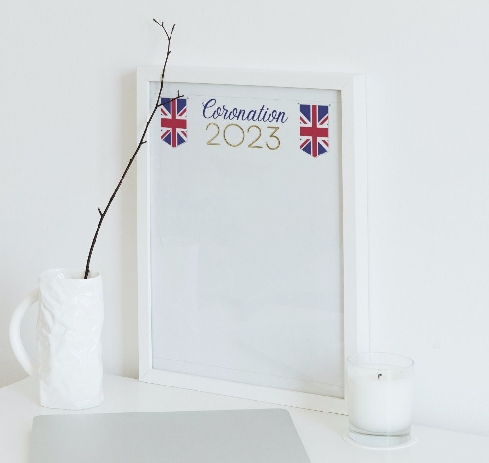 Coronation Border Printable Pdf | PNG Instant Download, Letterhead ...