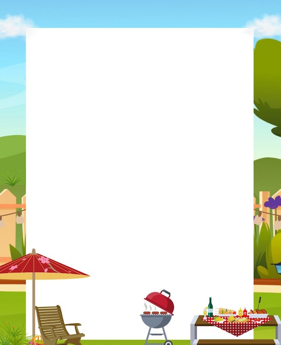 Bbq Borders Clip Art