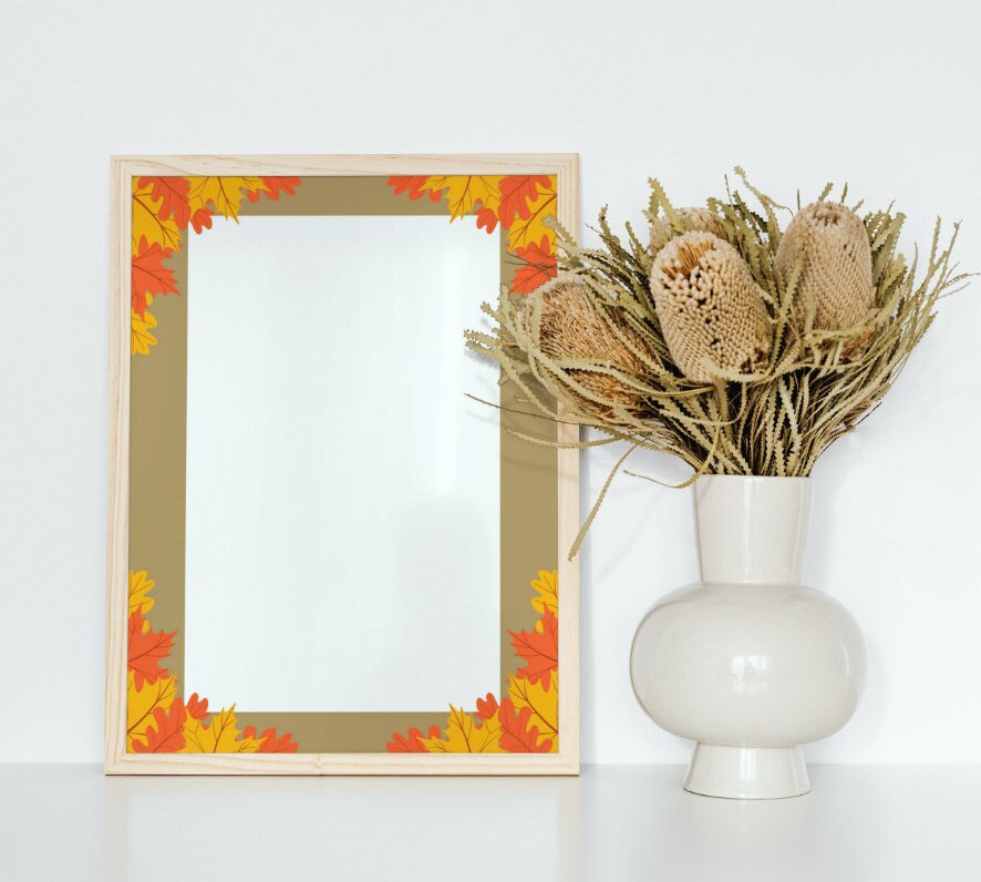 Border Bundle / Pdf Printable / Instant Download / 45 Designs / Letter ...