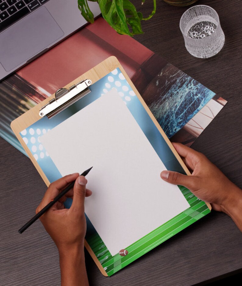 Football Stadium Border Pdf/png, Both A4 and US Letter Sizes, Gametime ...