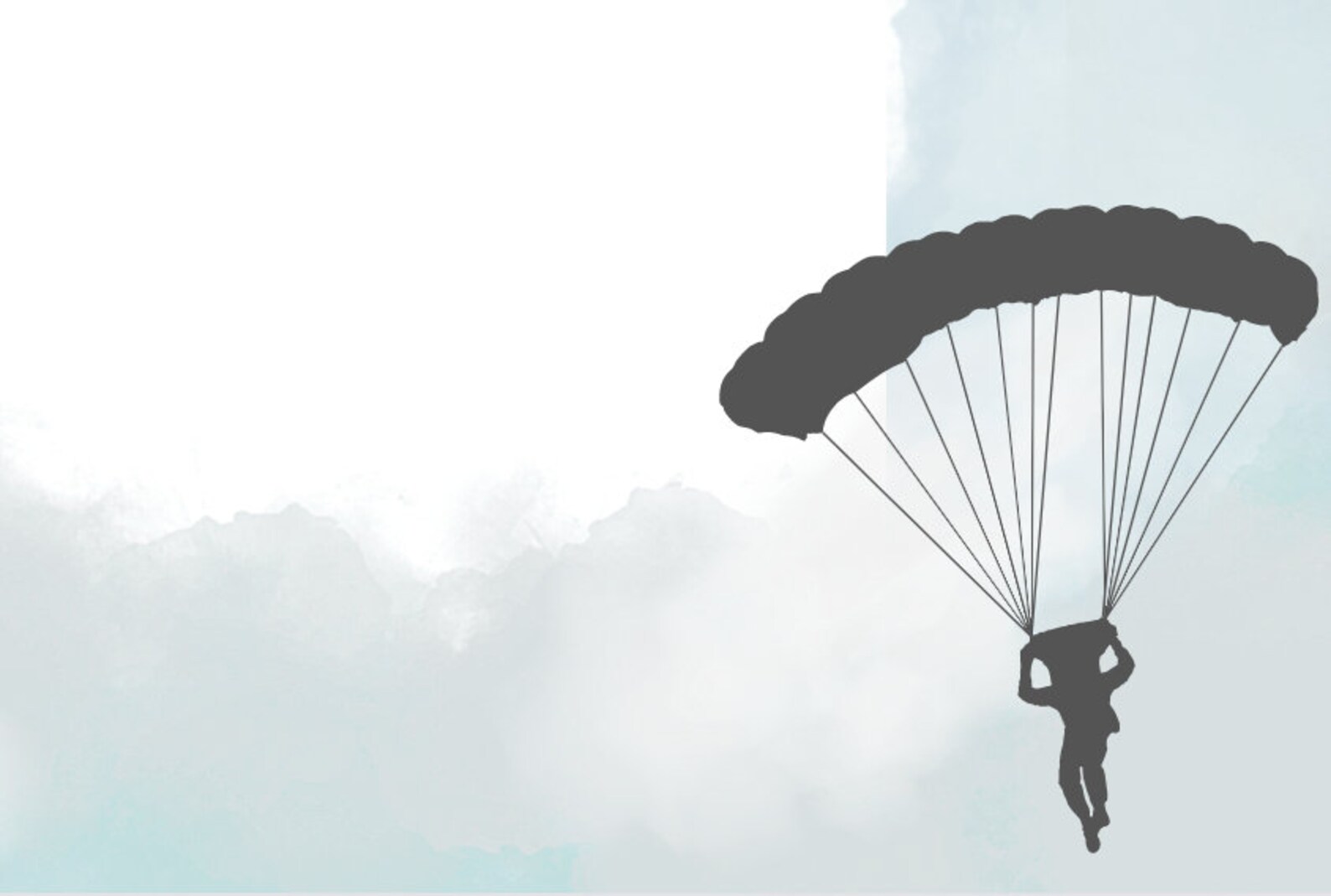 Skydiving Border Paper Printable Frame Pdf | PNG Instant Download, for ...