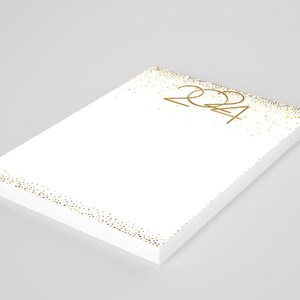 Metallic 2024 Border Pdf PNG, Printable, US Letter & A4 Sizes ...