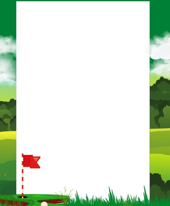 Golf Page Border