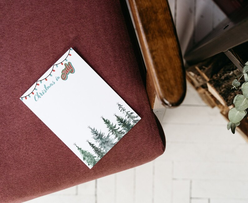 Christmas in July Printable Frame Border (PNG, PDF) - Etsy