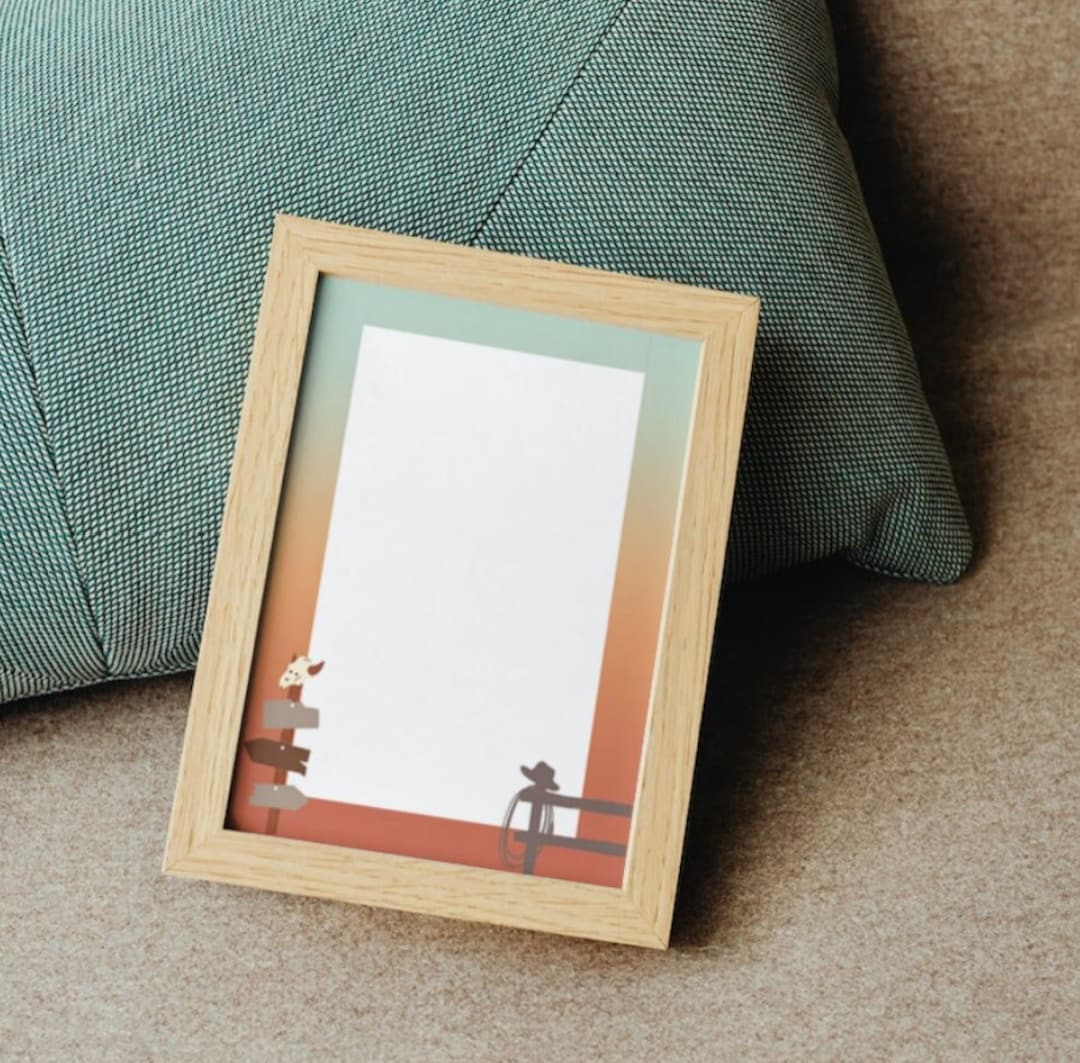 Southwest Border Pdf, Printable Png, Instant Download Frame, for ...