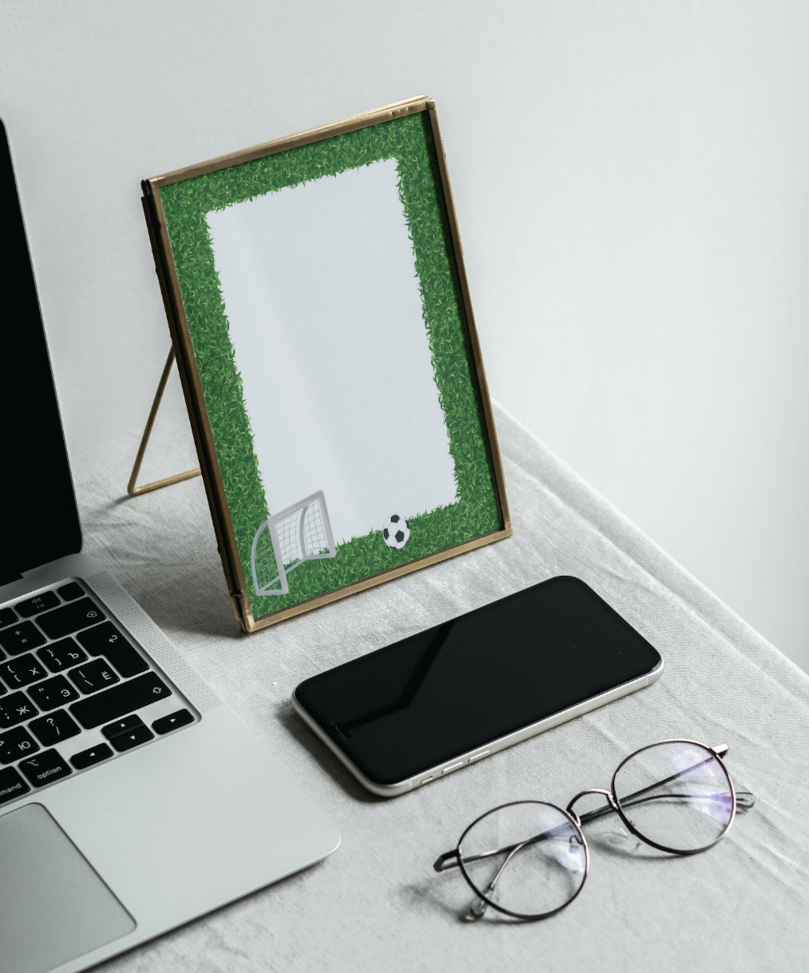 Soccer Border PNG | Pdf Printable Instant Download, for Sports ...