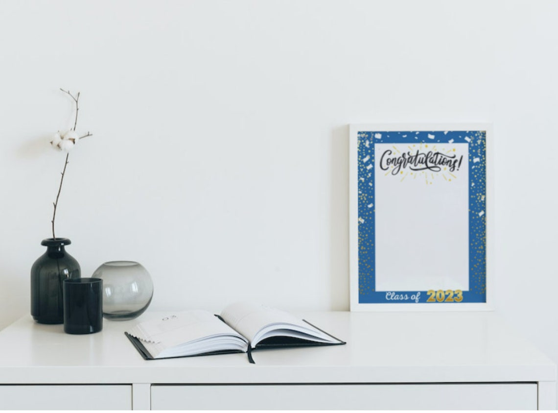 Congratulations Class of 2023 Confetti Border Printable PNG | Pdf ...