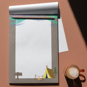 Camping Border PNG | Pdf Printable Digital Instant Download, for Photos ...
