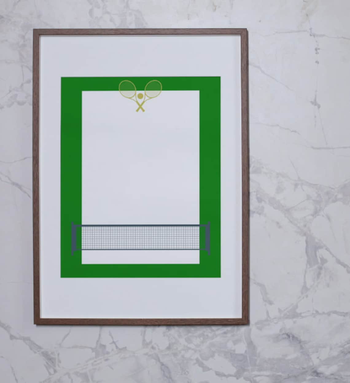 Tennis Net Border Printable Paper Pdf | PNG Instant Download for ...