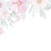 Soft Floral Watercolor Border Bundle, Printable PNG PDF, Instant ...