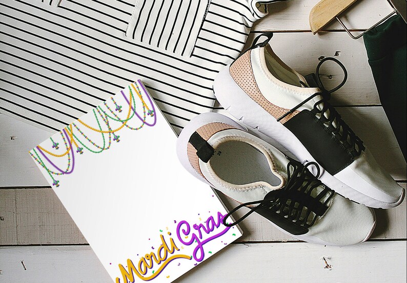 Mardi Gras Border Pdf, Png, Printable Digital Download, A4 and US ...