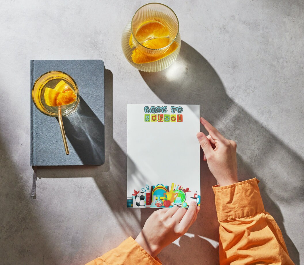 School Photo Frame Printable, Childs Border Pdf, US Letter Size Back to ...