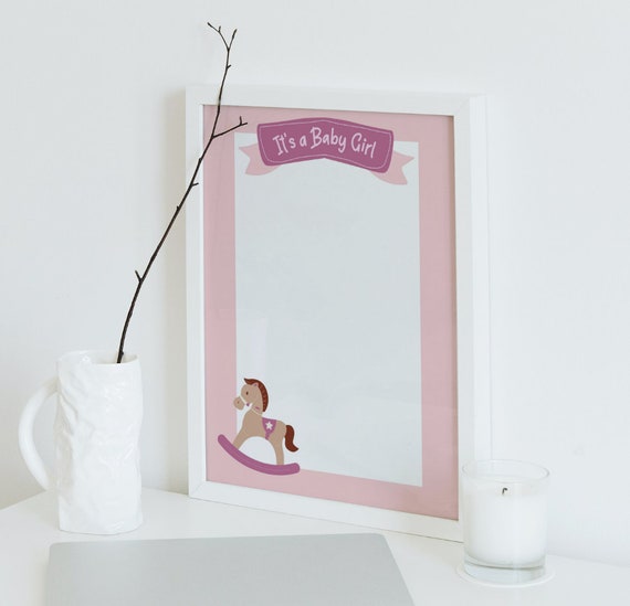 Baby Girl Borders For Paper