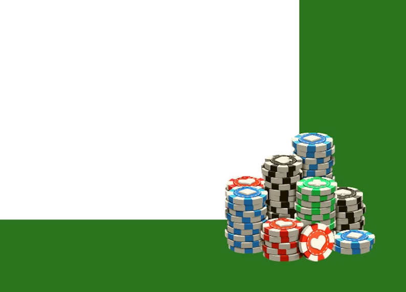 Poker Border Printable, PNG, Pdf, Stationary, Instant Download, Gaming ...