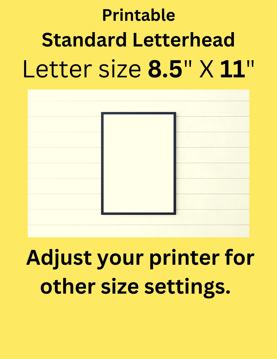 Diving Border Printable Page Frame, Pdf, PNG, Instant Download, Letter ...