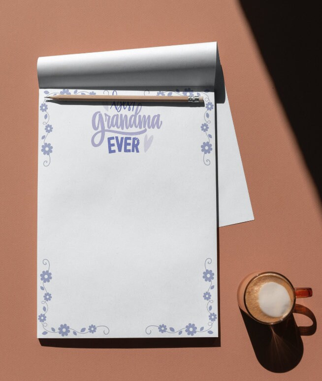 Grandma Border Printable PNG Pdf, Best Grandma Gift, Grandma Frame ...