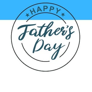 Fathers Day Border Printable Pdf | PNG Instant Download Dads Day Gift ...
