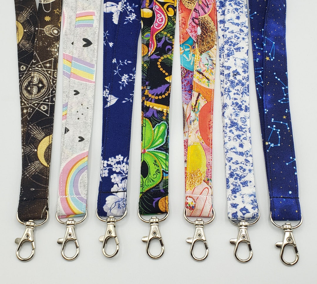 Lanyard, Spring Lanyards,lanyard for Keys, Breakaway Lanyard, Floral ...