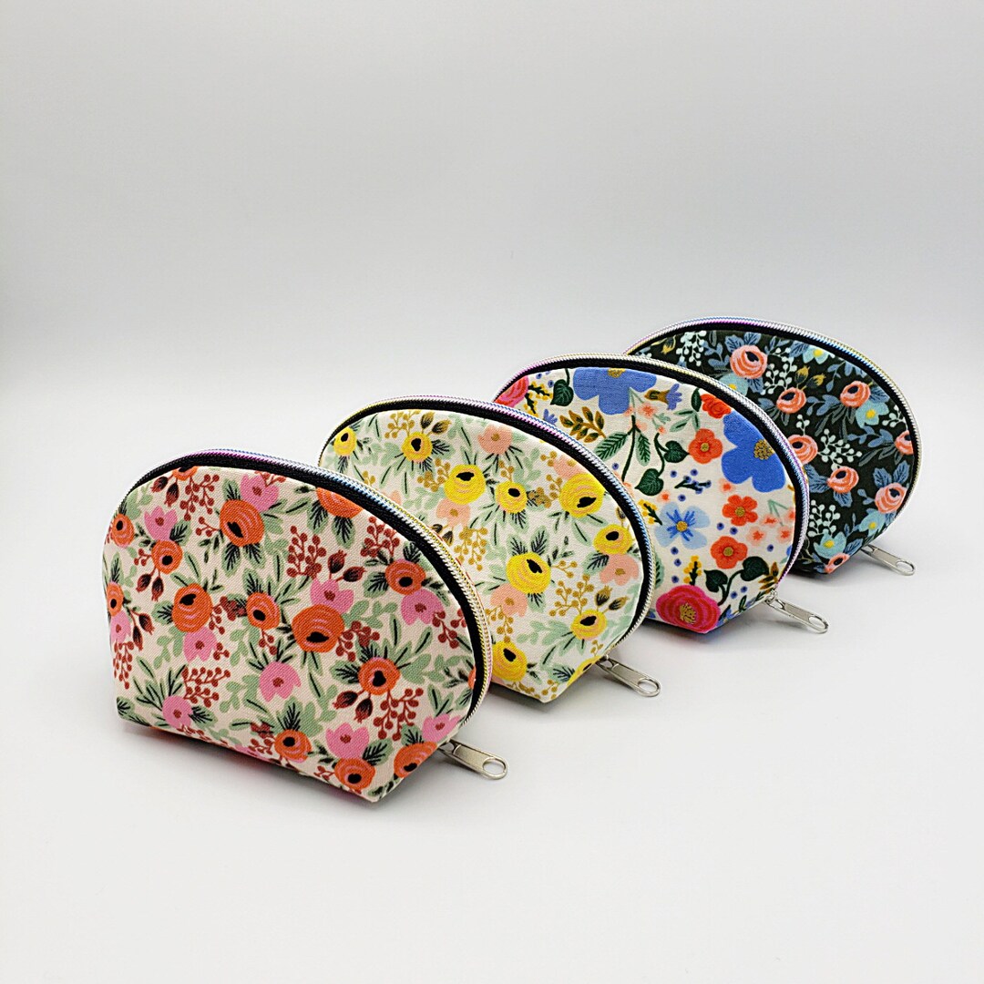 Rifle Paper Co Fabric Coin Purse,cute Coin Purse, Zipper Pouch, Coin ...