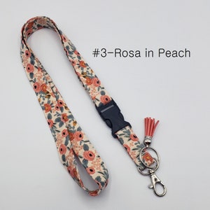 Rifle Paper Co Lanyards, Lanyard With Release Buckle, Spring Lanyards ...