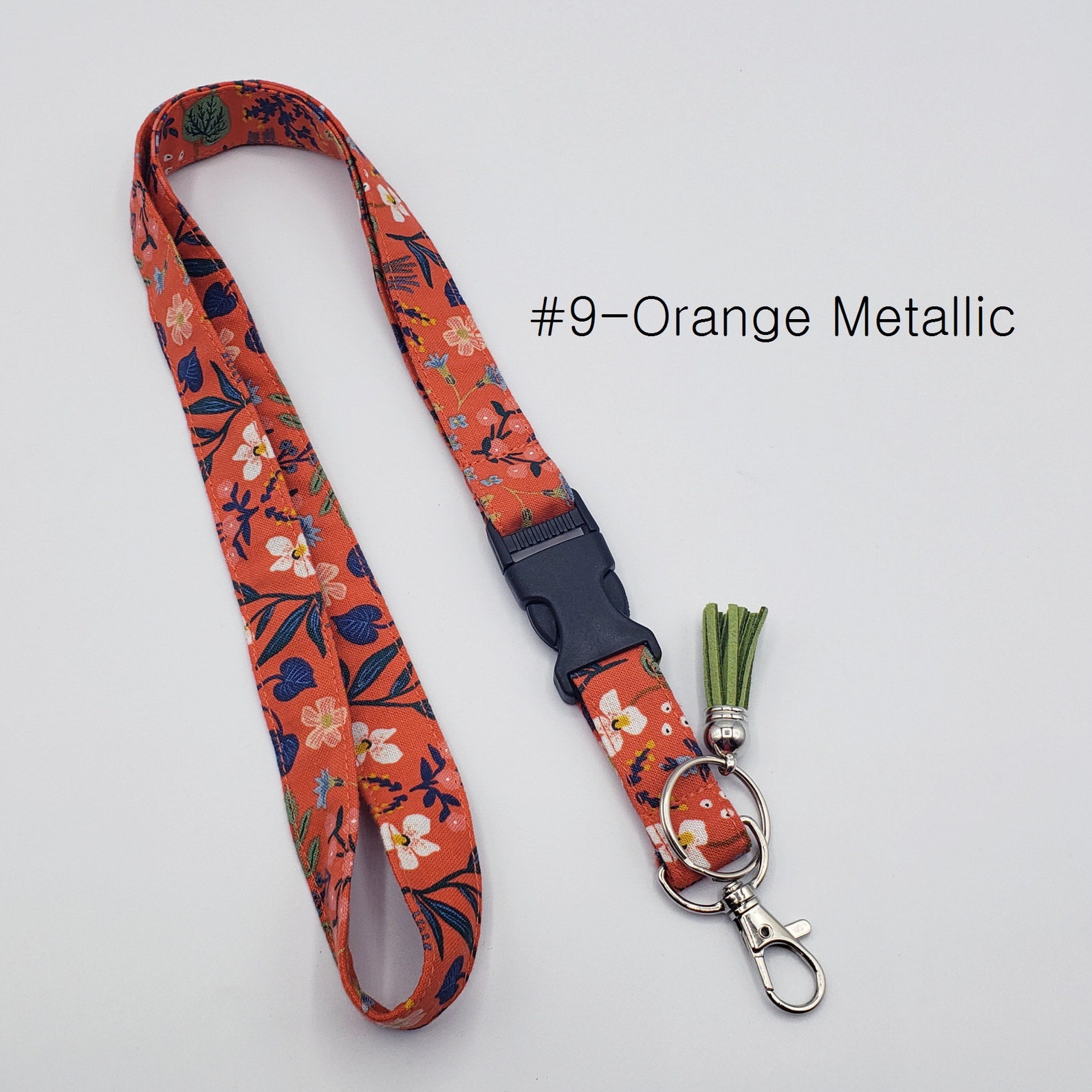 Floral Lanyard(buckle), Rifle Paper Co Lanyards, Lanyard With Release ...