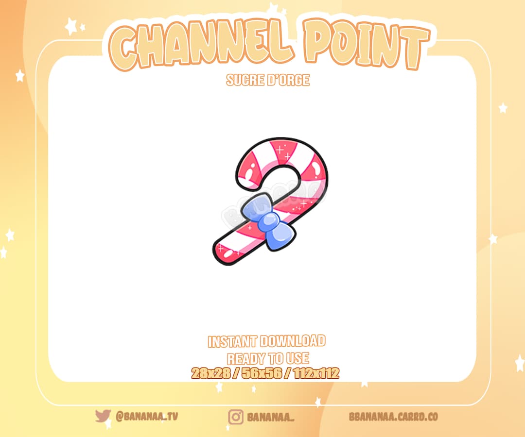 Chain Point - Barley Sugar - Twitch - Emote Size - P2U - Christmas ...
