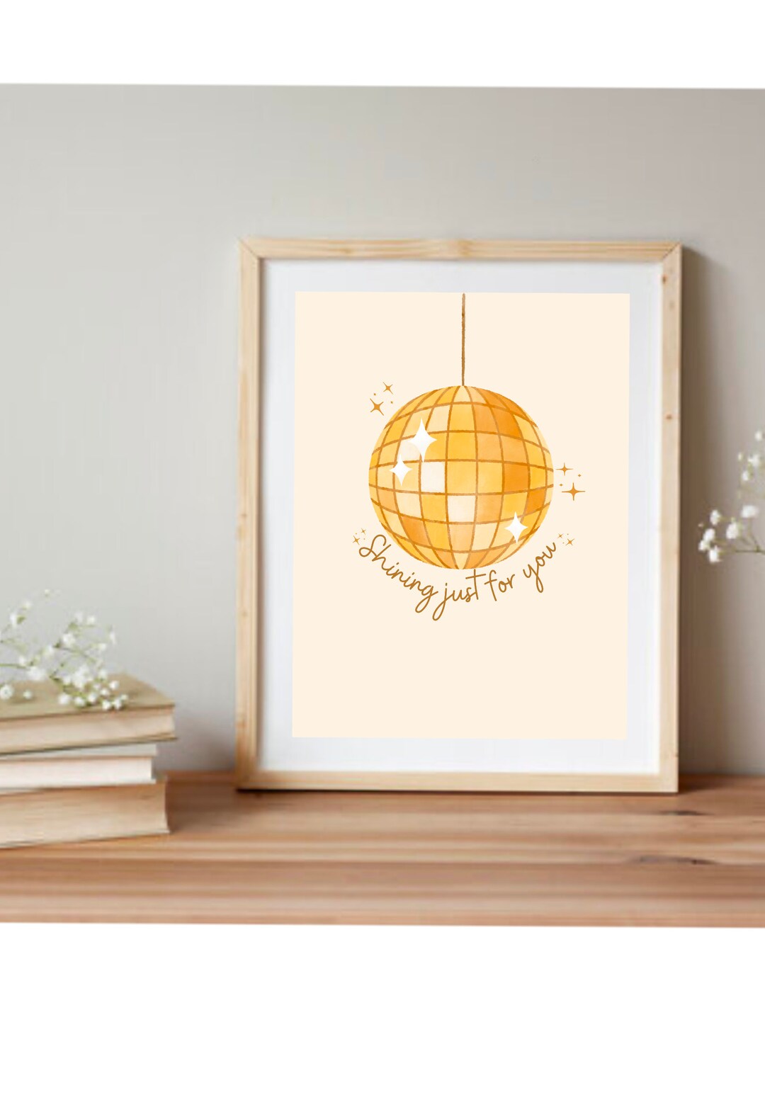 Mirrorball Poster Taylor Folklore Art Shining Just for You Disco Ball ...
