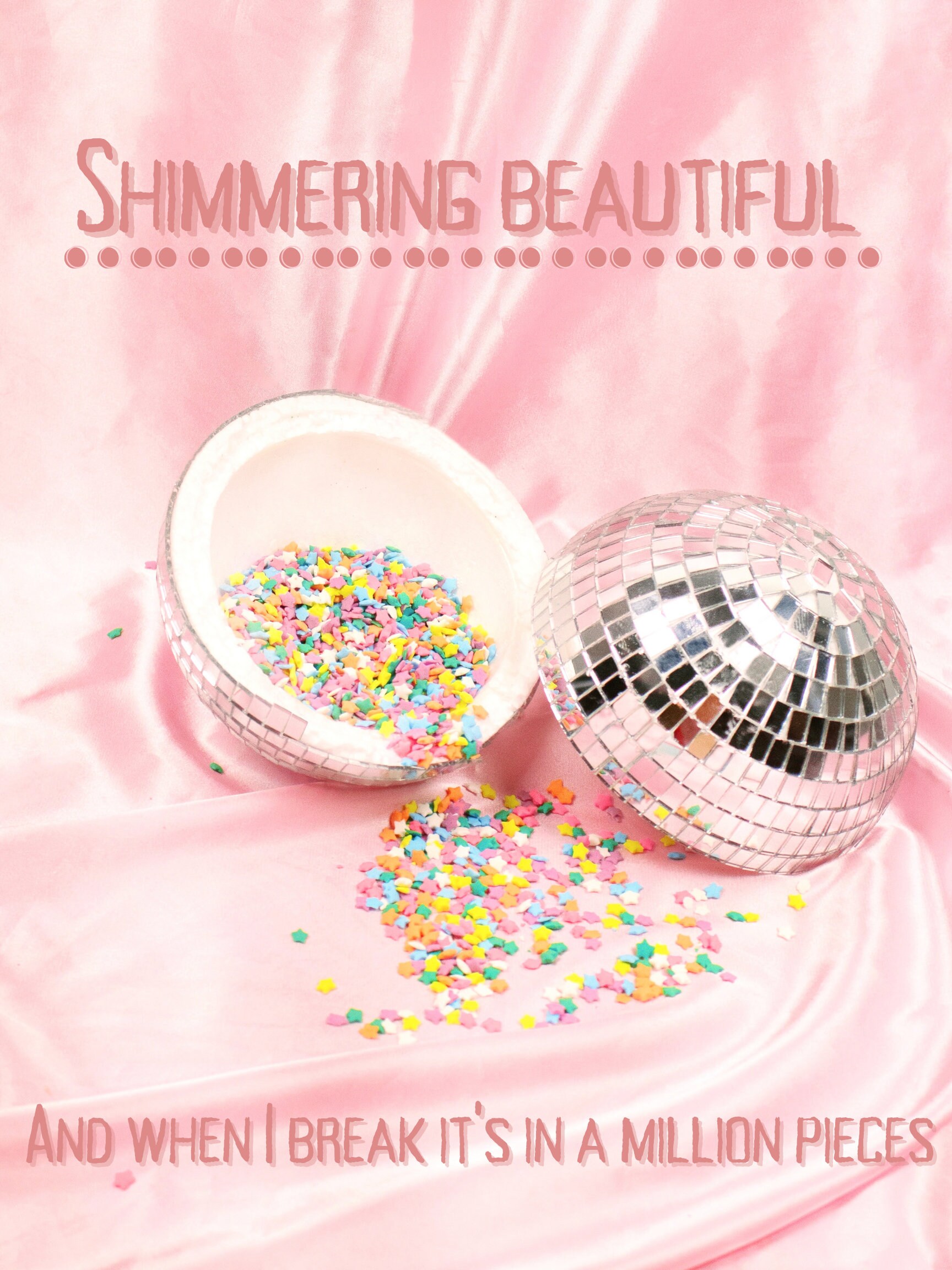 Taylor Swift Poster Mirror Ball Art Mirrorball Shimmering Beautiful ...