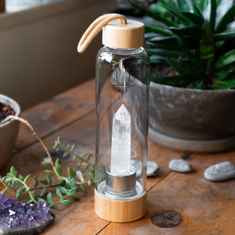 Crystal Water Bottle - Etsy