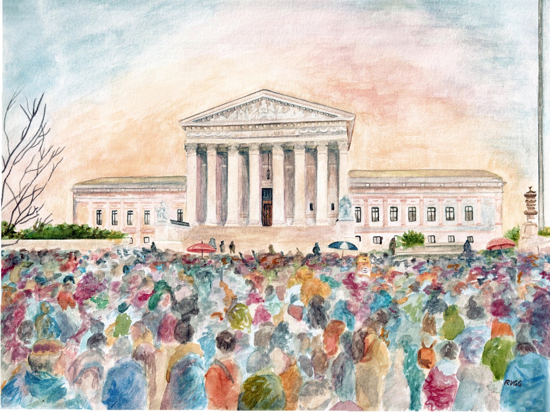 Print - "fighting for Daca" - Watercolor - Etsy