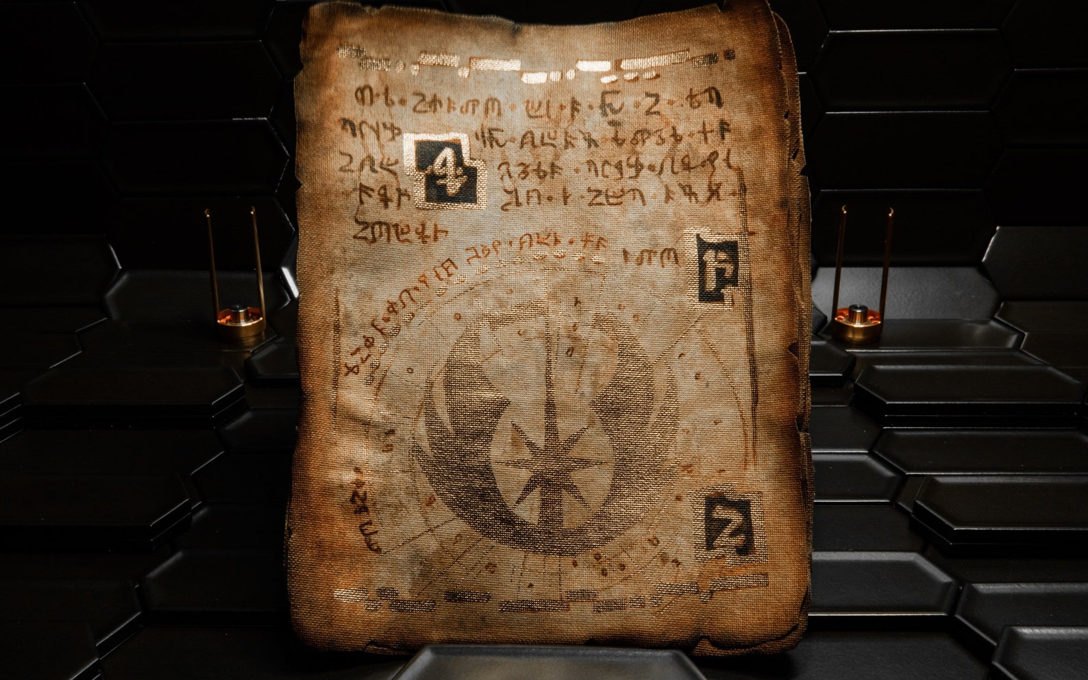 Sacred Jedi text made on canvas. They come in 3 different | Etsy