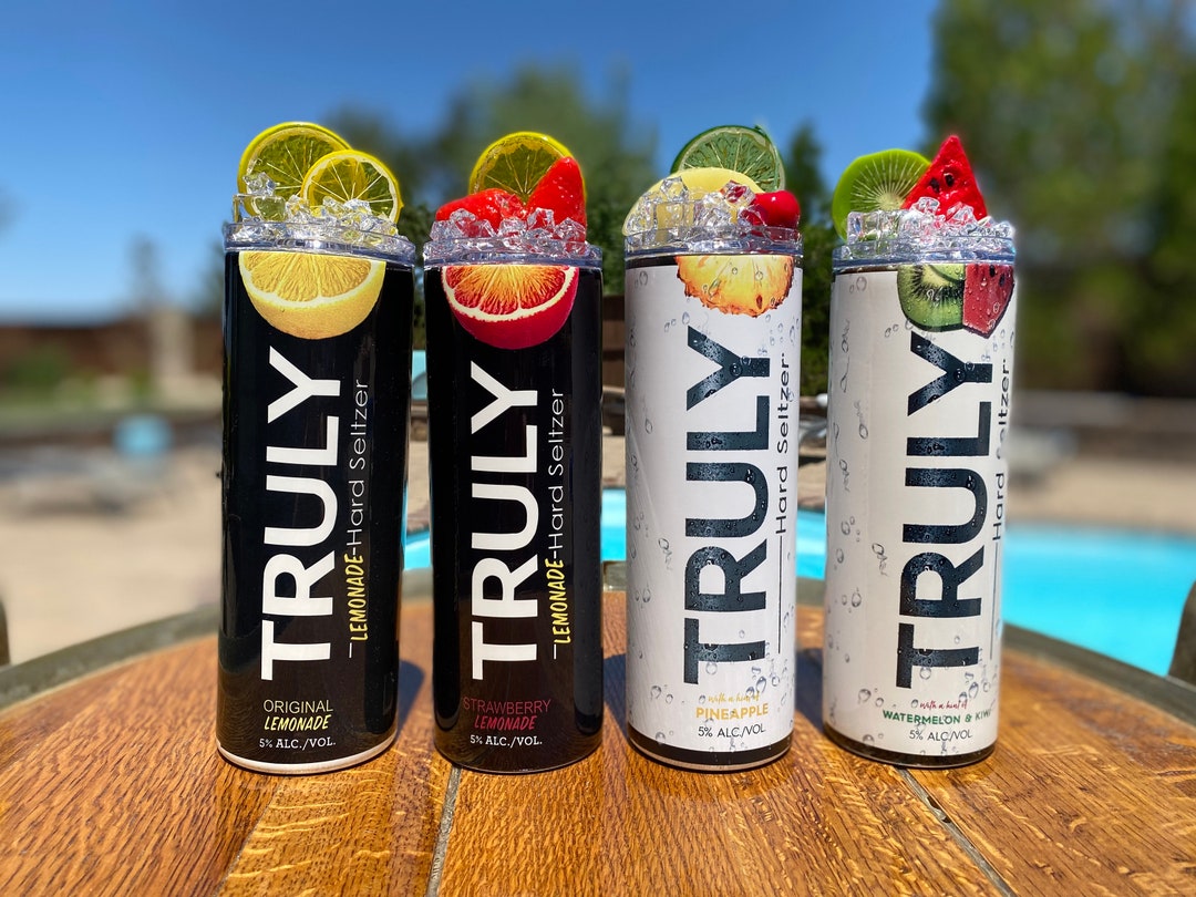 20oz Tumbler Fruit Topper/tumbler With 3D Topper Hard Seltzer Tumblers ...