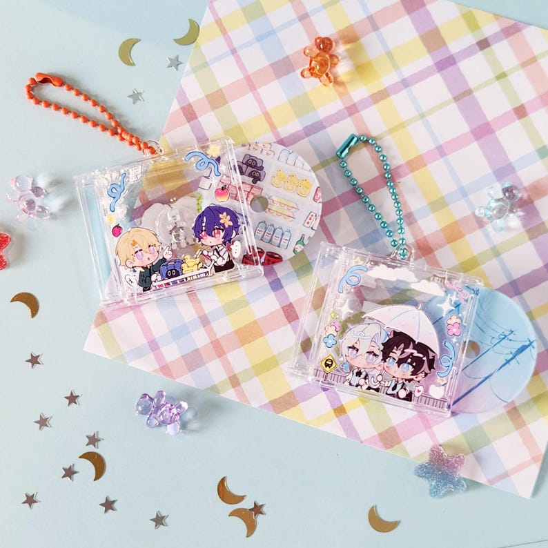 Genshin Impact & Honkai Star Rail | Mini CD Charms - Etsy