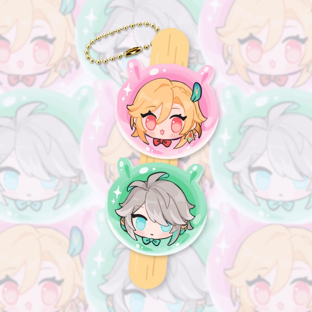 Genshin Impact Kaveh & Alhaitham Seelie Dango Charm - Etsy
