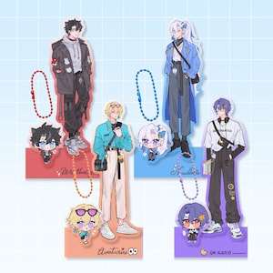 Genshin & HSR | Modern Fashion Standees - Etsy