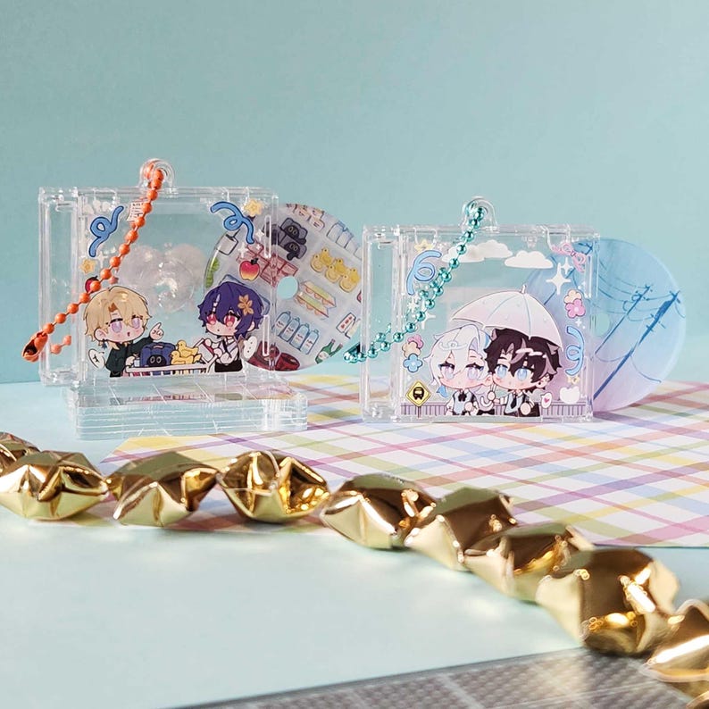 Genshin Impact & Honkai Star Rail | Mini CD Charms - Etsy