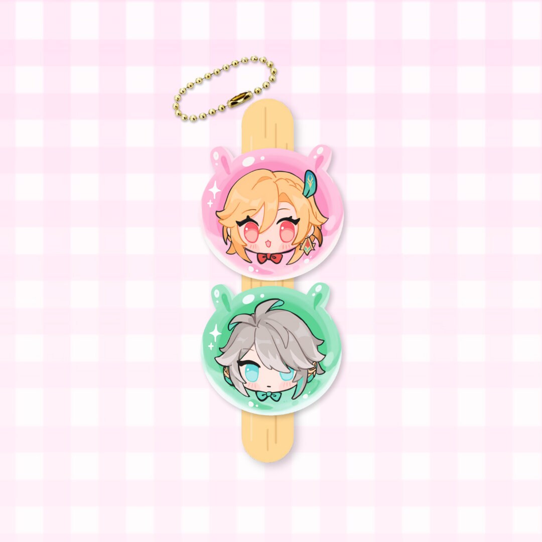 Genshin Impact Kaveh & Alhaitham Seelie Dango Charm - Etsy