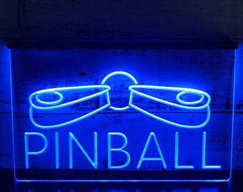Neon Pinball Sign | Etsy